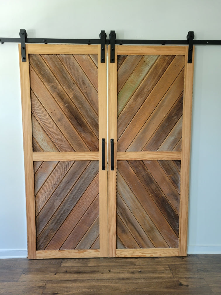 Reclaimed Wolf Trap Barn Door – legacyhardwoodco